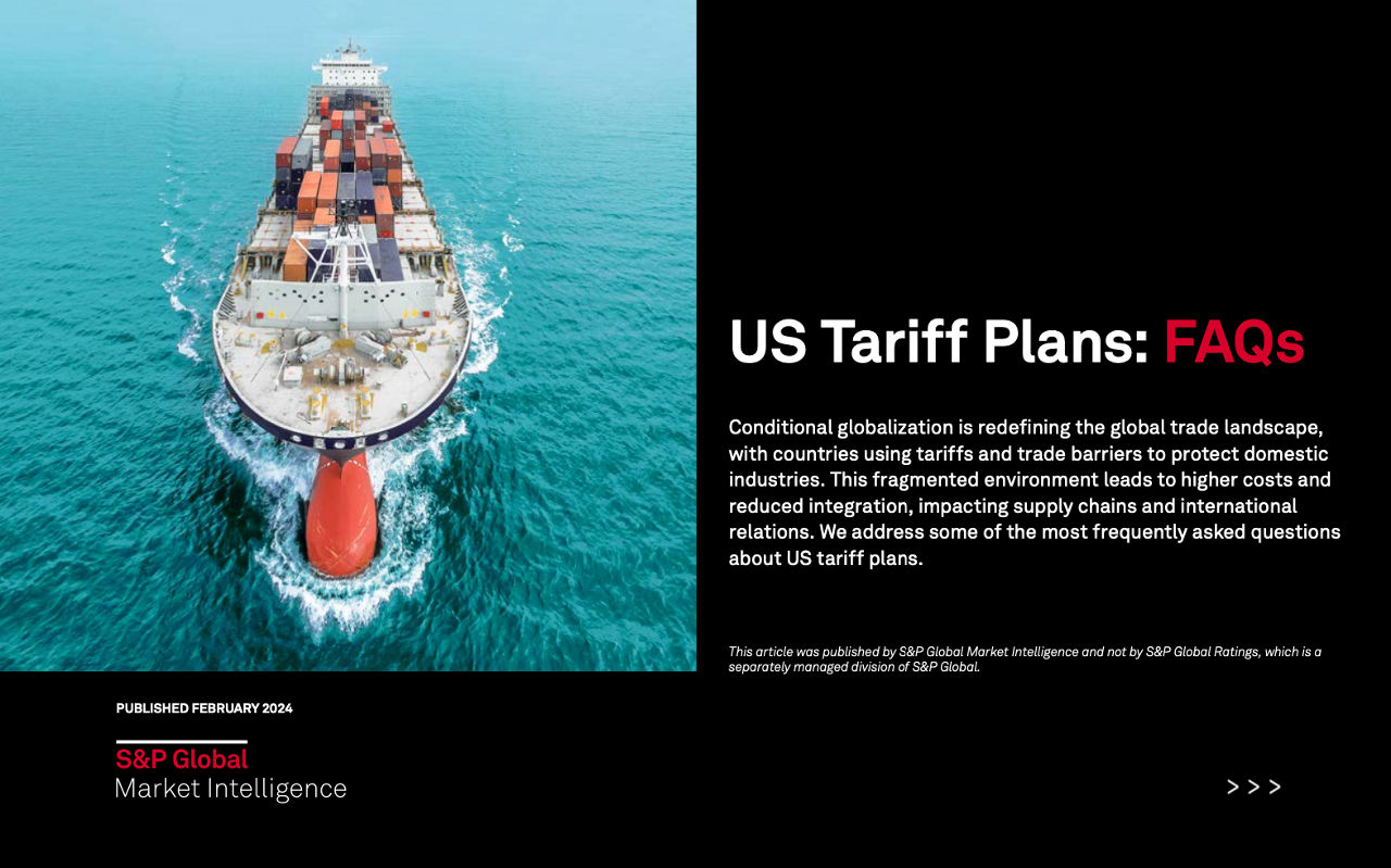 Trade Tensions | S&P Global | S&P Global